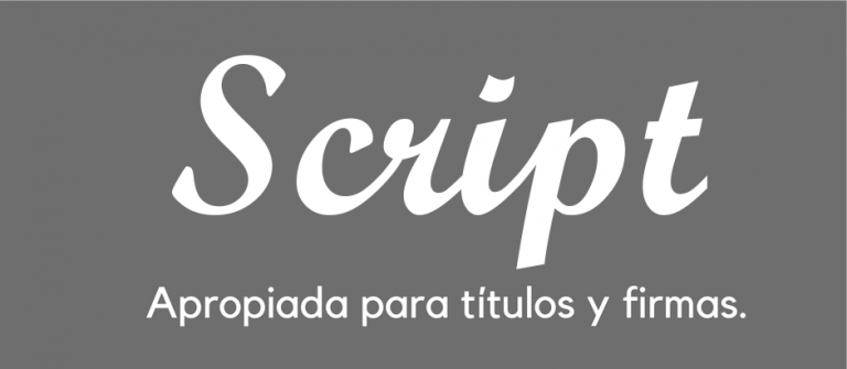 Tipografías: qué nos transmiten y cuando saber usarlas